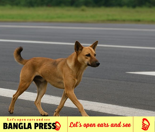Dog on runway delays flight at Shah Amanat Airport