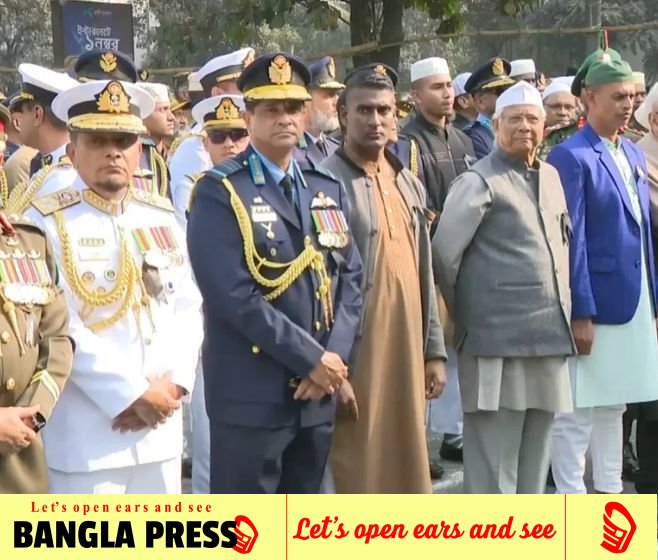 Three service chiefs attend Khaleda Zia’s janaza